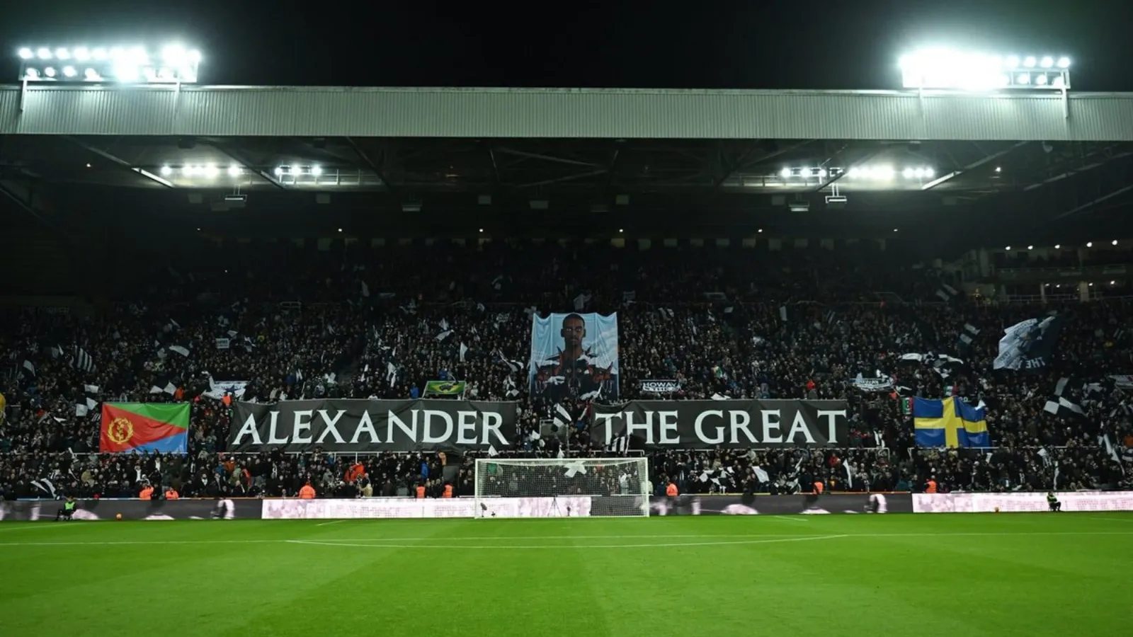 Newcastle Fans Honor Alexander Isak with Stunning Tifo and Eritrean ...