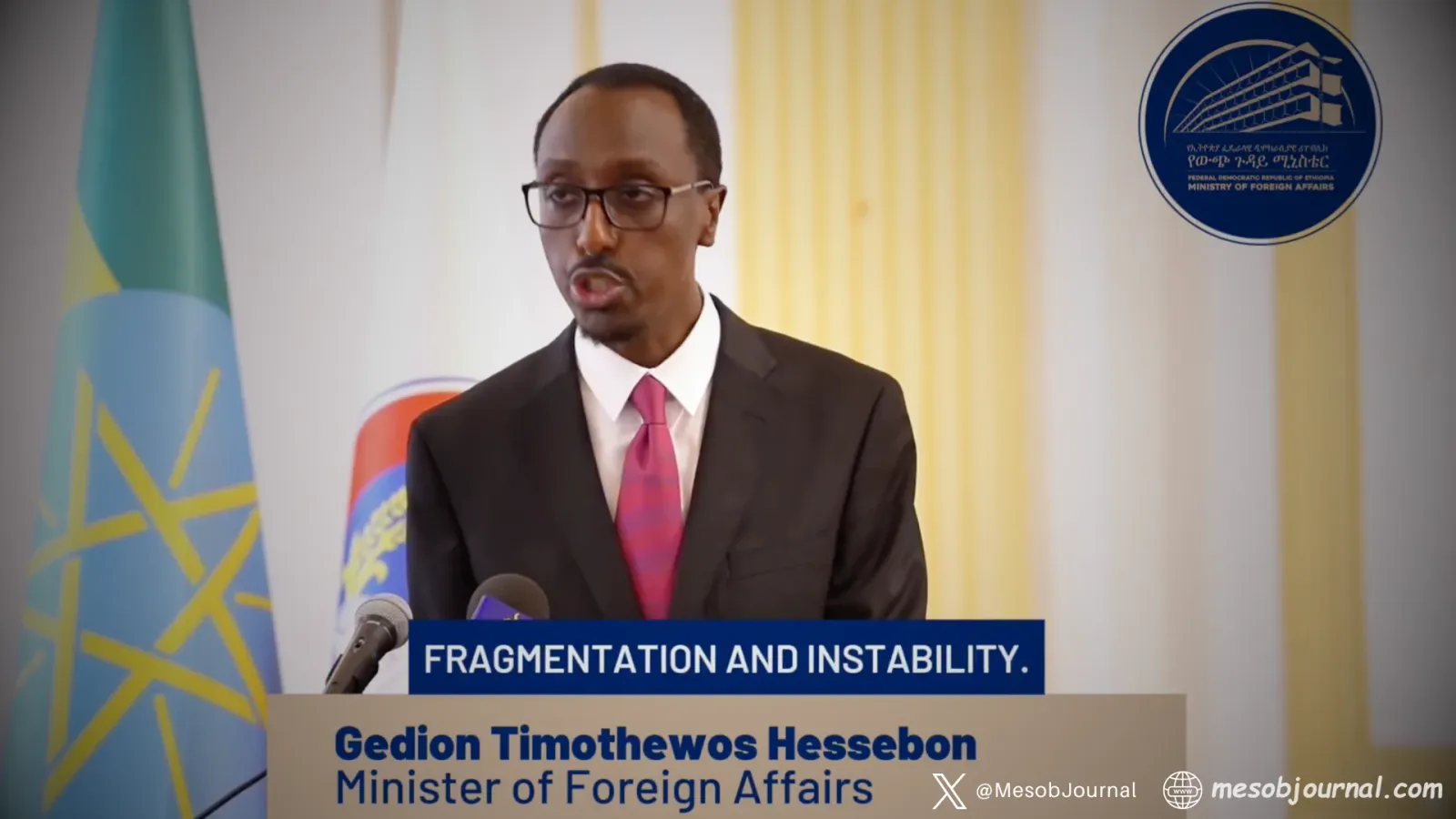 Exposing Gedion Timothewos’s Speech: Ethiopia’s Gaslighting Unraveled ...